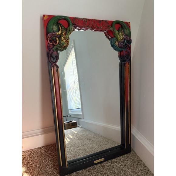 Wall Decor | Vintage Borris Vallejo Julie Bell Fantasy Dragon Mirror ...